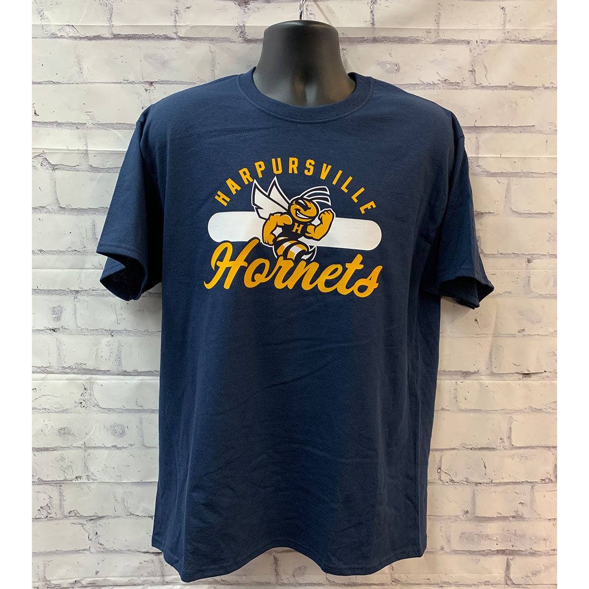 Harpursville Hornets cotton t-shirt-Clearance | Zappia Athletic Products